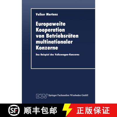 【3-4周达】Europaweite Kooperation von Betriebsräten multinationaler Konzerne : Das Beispiel des Vol... [9783824402137]