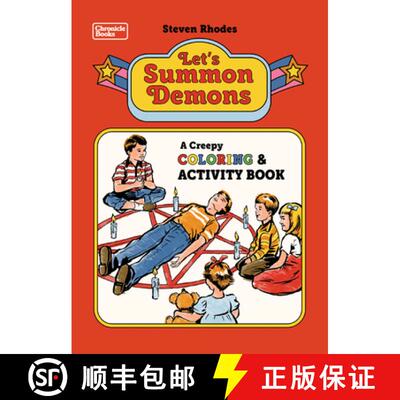 【3-4周达】Let's Summon Demons: A Creepy Coloring and Activity Book [9781797214009]