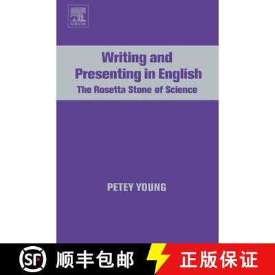 预订 Writing and Presenting in English: The Rosetta Stone of Science [9780444521187]