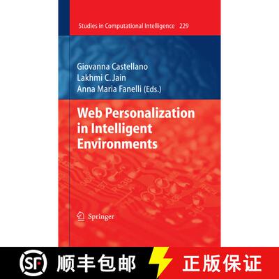 【3-4周达】精装 Web Personalization in Intelligent Environments [9783642027932]