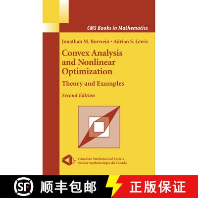 【3-4周达】精装 凸分析与非线性优化：理论与实例 Convex Analysis and Nonlinear Optimization: Theory and... [9780387295701]