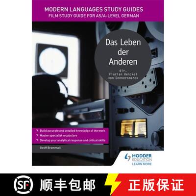 【3-4周达】Modern Languages Study Guides: Das Leben der Anderen: Film Study Guide for AS/A-level German [9781471891816]