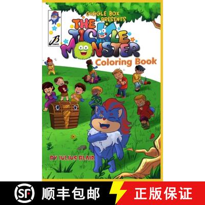 【3-4周达】The Tickle Monster Coloring Book [9781957299242]