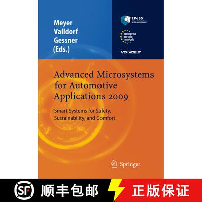 【3-4周达】精装 Advanced Microsystems for Automotive Applications 2009 : Smart Systems for Safety, Su... [9783642007446]