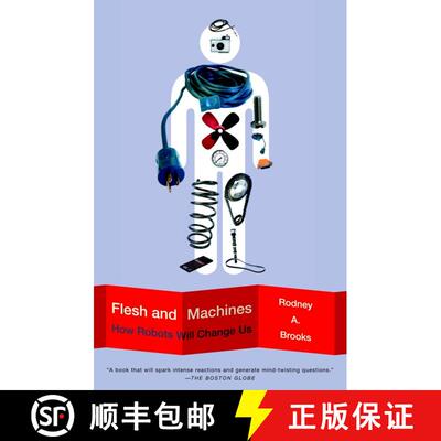 【3-4周达】Flesh and Machines: How Robots Will Change Us [9780375725272]