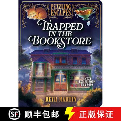 【3-4周达】Puzzling Escapes Trapped in the Bookstore [9798890191687]