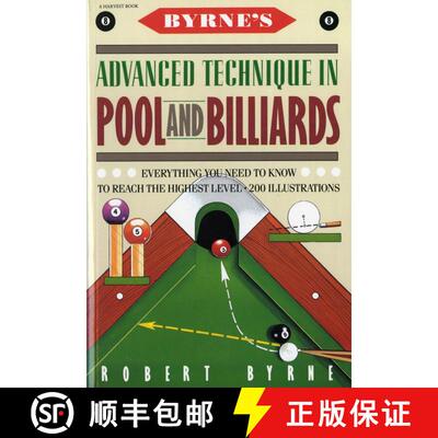 【3-4周达】Byrne's Advanced Technique In Pool And Billiards [9780156149716]