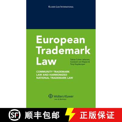 【3-4周达】精装 European Trademark Law : Community Trademark Law and Harmonized National Trademark Law [9789041131577]