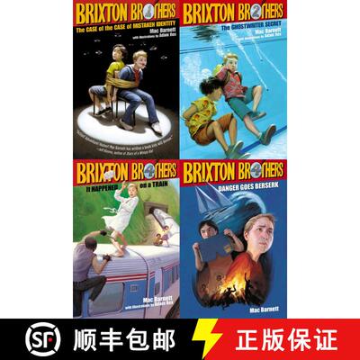 【3-4周达】Brixton Brothers Mysterious Case of Cases Collected Set: The Case of the Case of Mistaken ... [9781442498181]
