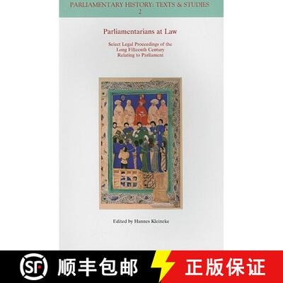 【3-4周达】Parliamentarians At Law [Wiley历史] [9781405180139]