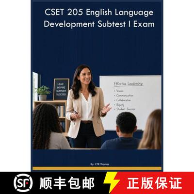 【3-4周达】CSET 205 English Language Development Subtest I Exam [9798240940262]