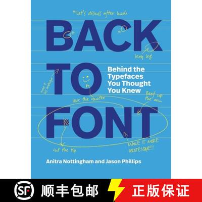 【3-4周达】Back to Font: Behind the Typefaces You Thought You Knew [9781529438703]