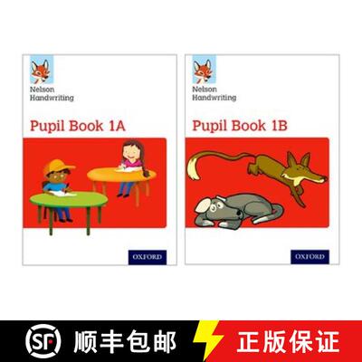 【3-4周达】Nelson Handwriting: Year 1/Primary 2: Pupil Book 1A and 1B Pack of 30 [9780198368519]