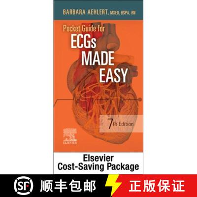 【3-4周达】Ecgs Made Easy - Book and Pocket Reference Package [9780323833547]