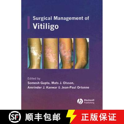 【3-4周达】Surgical Management Of Vitiligo [Wiley医学] [9781405145213]