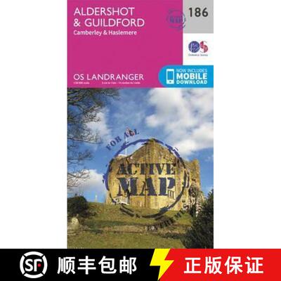 【3-4周达】Aldershot & Guildford, Camberley & Haslemere [9780319475096]
