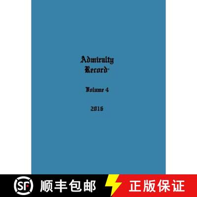 【3-4周达】Admiralty Record(r) Volume 4 (2016) [9780998385365]