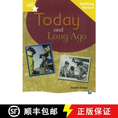 【3-4周达】Rigby Star Non-fiction Guided Reading Yellow Level: Long Ago and Today Teaching Version [9780433049449]