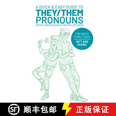 【3-4周达】A Quick & Easy Guide to They/Them Pronouns: Friends & Family Bundle [9781620109298]