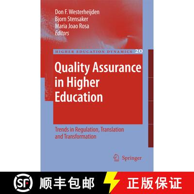 【3-4周达】Quality Assurance in Higher Education : Trends in Regulation, Translation and Transformati... [9789048175031]