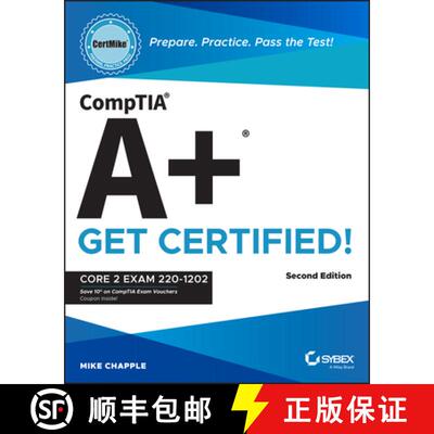 【3-4周达】CompTIA A+ CertMike: Prepare. Practice. Pass the T est! Get Certified!: Core 2 Exam 220–1... [9781394357680]