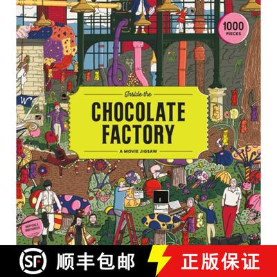 【3-4周达】Laurence King Publishing Inside the Chocolate Factory: Willy Wonka A Movie Jigsaw Puzzle [9781786278111]
