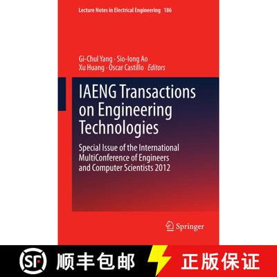 【3-4周达】IAENG Transactions on Engineering Technologies : Special Issue of the International MultiC... [9789401780797]