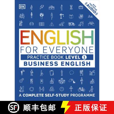 预订 English for Everyone Business English Practice Book Level 1 : A Complete Self-Study Programme [9780241253724]