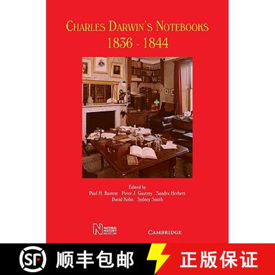 【3-4周达】Charles Darwin's Notebooks, 1836 1844: Geology, Transmutation of Species, Metaphysical Enq... [9780521099752]