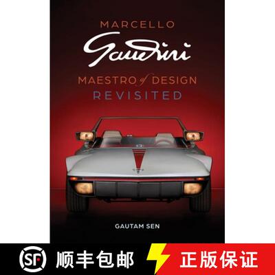 预订 精装 Marcello Gandini: Maestro of Design – Revisited [9781956309157]