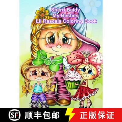 【3-4周达】Sherri Baldy My Besties Lil Rascals Coloring Book [9781945731495]