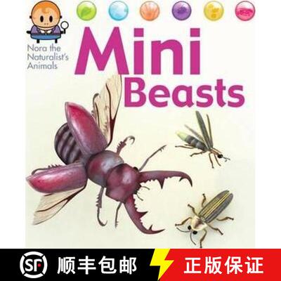 【3-4周达】精装 Nora the Naturalist's Animals: Minibeasts [9781445144955]