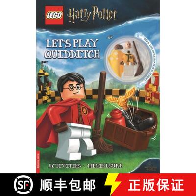 【3-4周达】Lego (R) Harry Potter (Tm): Let's Play Quidditch Activity Book (with Cedric Diggory Minifi... [9781780557908]