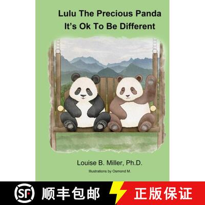 【3-4周达】精装 Lulu The Precious Panda - It's Ok To Be Different [9798218607883]