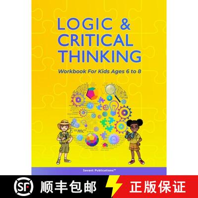 【3-4周达】Logic and Critical Thinking Workbook for Kids Ages 6 to 8: Logic Puzzles, Critical Thinkin... [9798989074709]