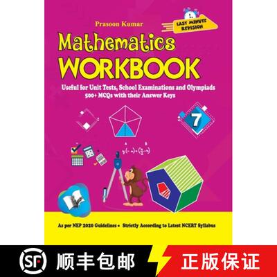 【3-4周达】Mathematics Workbook Class 7: Useful for Unit Tests, School Examinations & Olympiads [9789357942508]