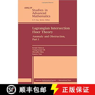 【3-4周达】Lagrangian Intersection Floer Theory – Anomaly and Obstruction, Part I [9780821852491]