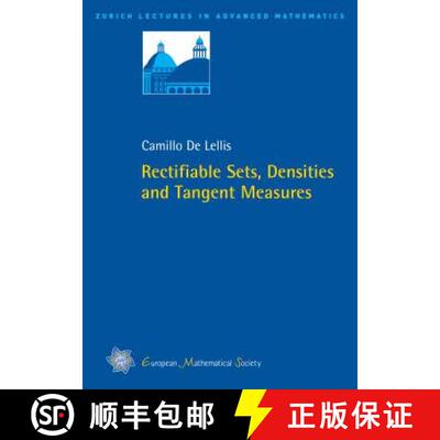 预订 Rectifiable Sets, Densities and Tangent Measures [9783037190449]