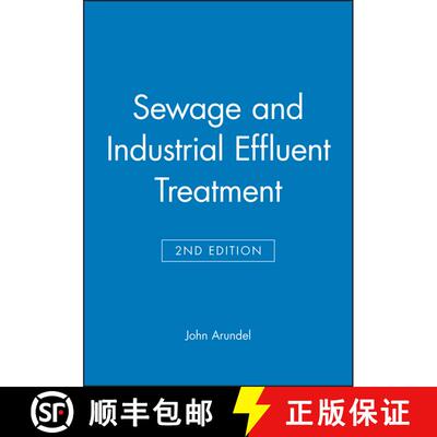 【3-4周达】精装 Sewage And Industrial Effluent Treatment 2E [Wiley土木工程] [9780632053568]