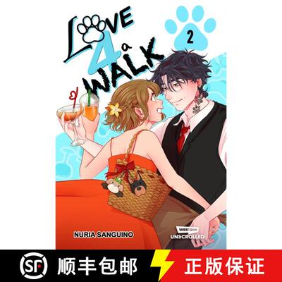 【3-4周达】Love 4 a Walk, Vol. 2: A WEBTOON Unscrolled Graphic Novel [9781834110103]