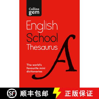 【3-4周达】Collins Gem School Thesaurus: Trusted Support for Learning, in a Mini-Format [9780008321185]
