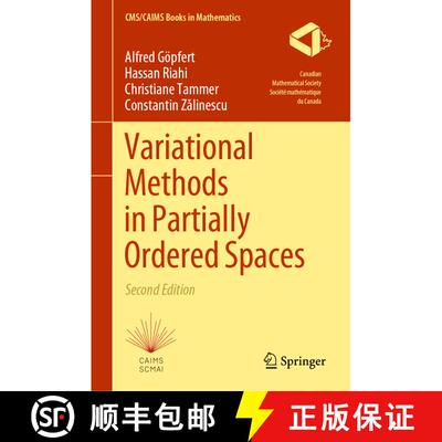 【3-4周达】精装 Variational Methods in Partially Ordered Spaces (Second Edition 2023) [9783031365331]
