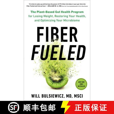 【3-4周达】精装 Fiber Fueled: The Plant-Based Gut Health Program for Losing Weight, Restoring Your He... [9780593084564]