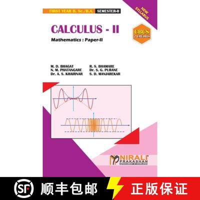 【3-4周达】CALCULUS -- II [2 Credits] Mathematics : Paper-II [9789389533705]
