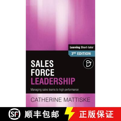 【3-4周达】Sales Force Leadership: Managing sales teams to high performance [9781921547218]