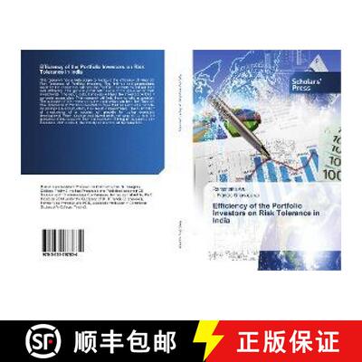 预订 Efficiency of the Portfolio Investors on Risk Tolerance in India [9783639767834]