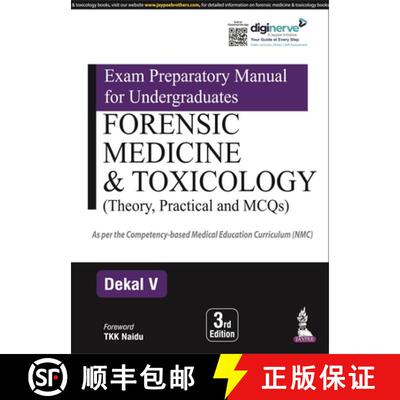 【3-4周达】Exam Preparatory Manual for Undergraduates: Forensic Medicine & Toxicology : (Theory, Prac... [9789356967311]