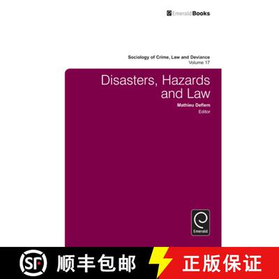 【3-4周达】精装 Disasters, Hazards, and Law [9781780529141]