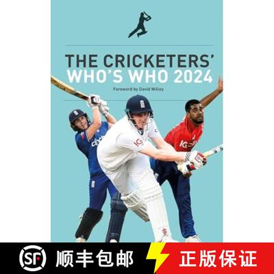 【3-4周达】Cricketers' Who's Who 2024 [9781915237378]