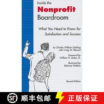 【3-4周达】Inside the Nonprofit Boardroom: What You Need to Know for Satisfaction and Success [9780295989327]